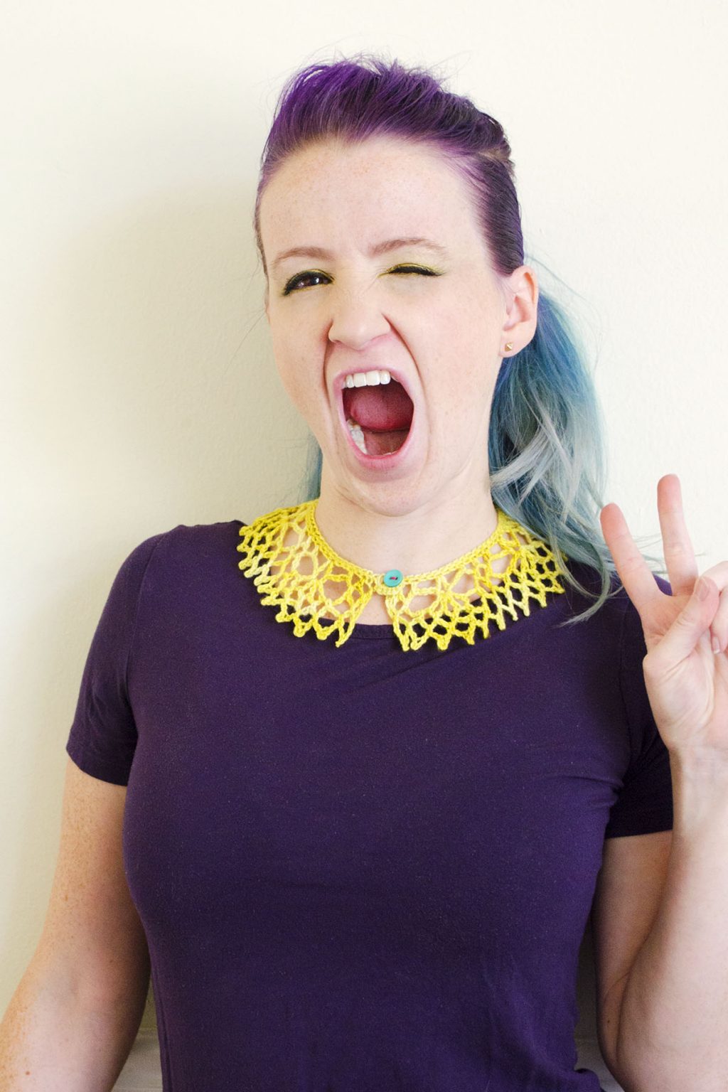 Ginsburg Collar | Sheila Toy Stromberg Handknits