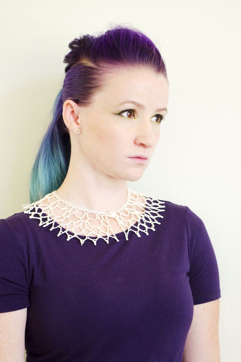 Ginsburg Collar | Sheila Toy Stromberg Handknits