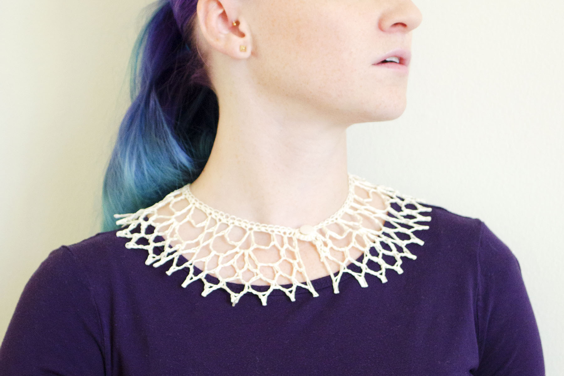 Ginsburg Collar | Sheila Toy Stromberg Handknits