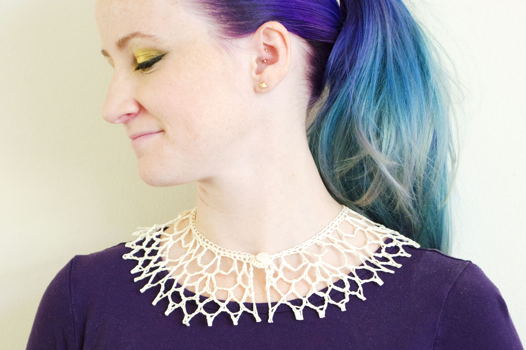 Ginsburg Collar | Sheila Toy Stromberg Handknits